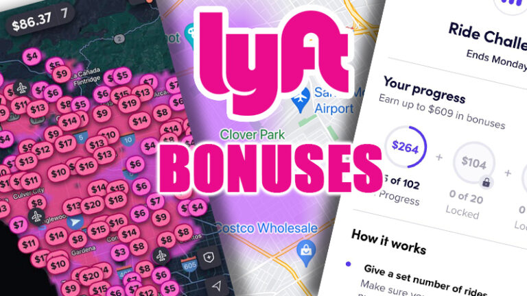 Every Lyft bonus! New driver bonuses, bonus zones, earnings guarantees ...