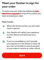 How To Get Rid Of Doordash Signature Required
