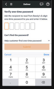 Amazon one-time passwords (OTP): Tips for customers and delivery ...
