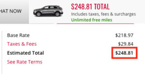 Renting a car through Uber? See how the prices compare to booking ...
